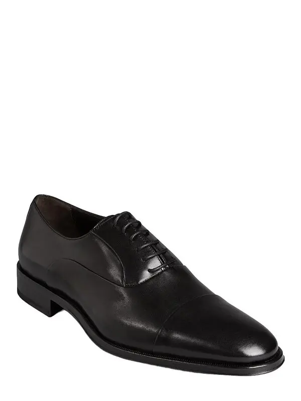 Bruno Magli Maioco Cap Toe Oxfords - Black