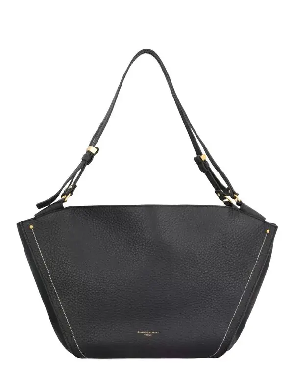 GIANNI CHIARINI Bloom Leather Tote - Black