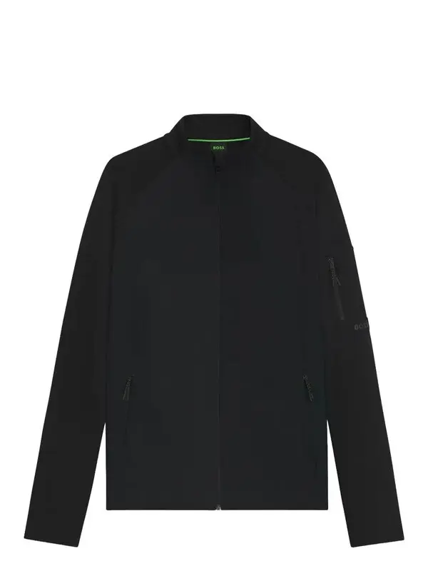 BOSS Zip-up Track Jacket - Black