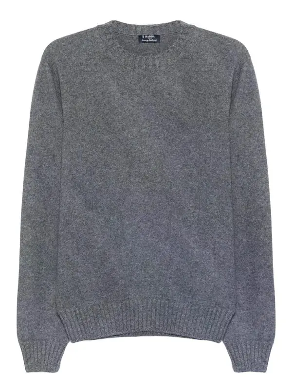 BARBA NAPOLI Crew-neck Sweater - Grey