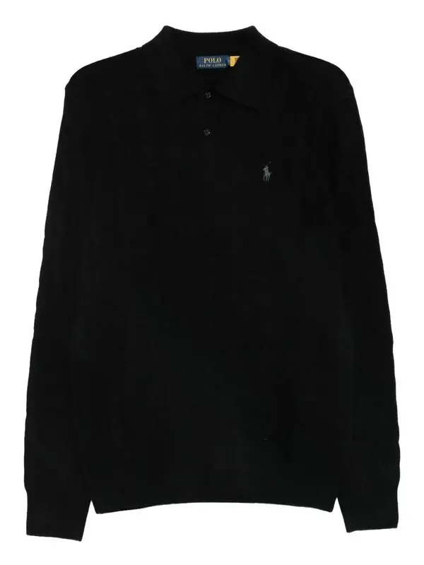 Polo Ralph Lauren Cable-knit Sweater - Black