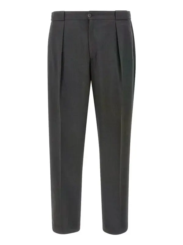 BRIGLIA 1949 Wool Trousers - Grey