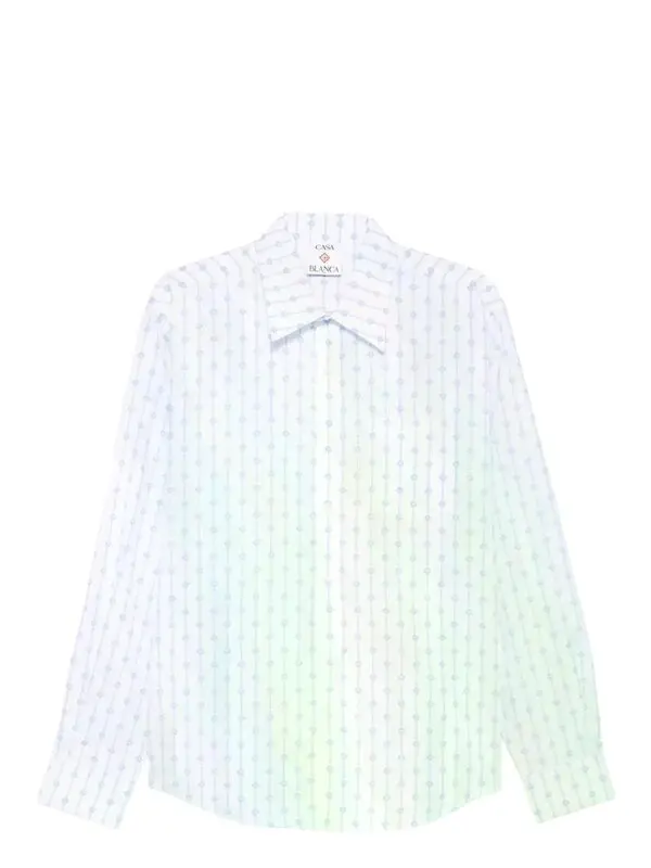 Casablanca Monogram Shirt - White