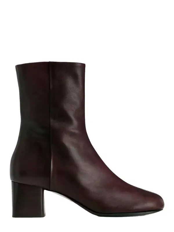 LEMAIRE 55mm Anatomic Round-toe Boots - Brown