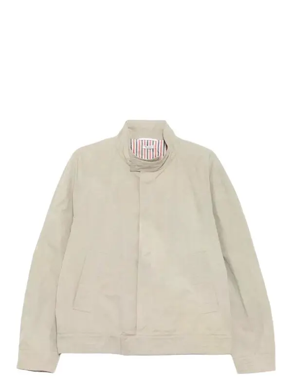 Thom Browne Logo-patch Jacket - Green