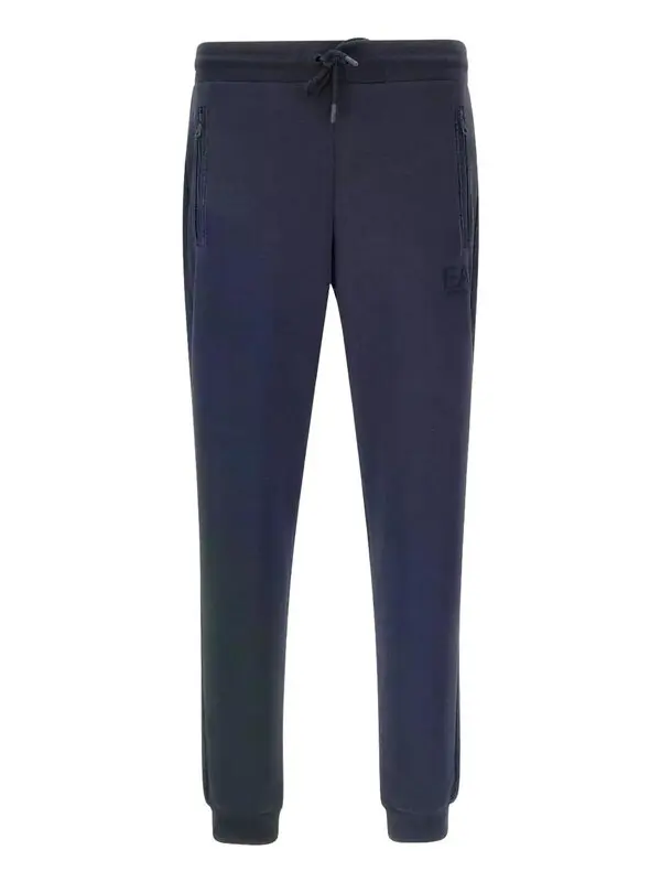 Emporio Armani Elasticated-waist Track Pants - Blue