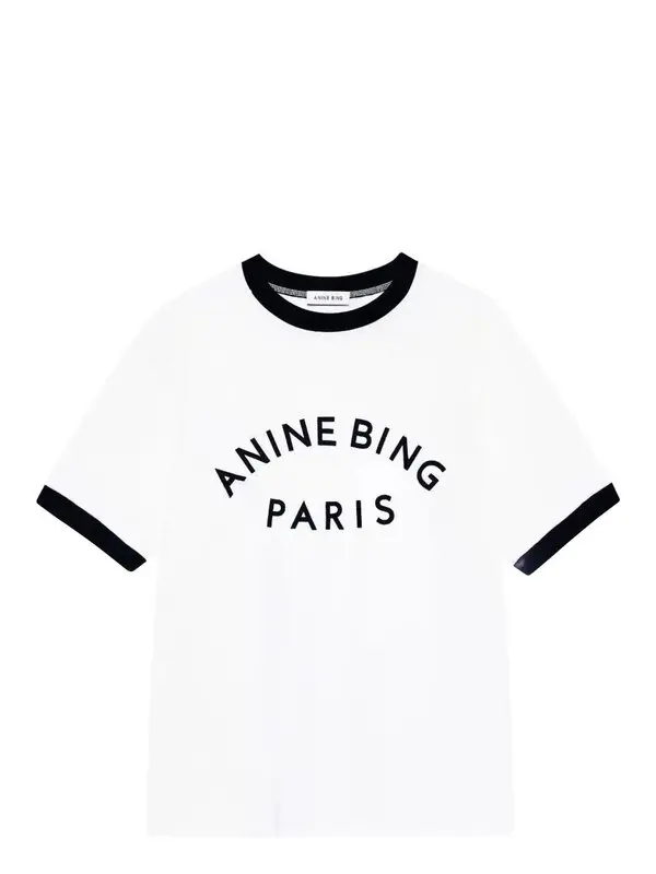 ANINE BING Jaylin T-shirt - White