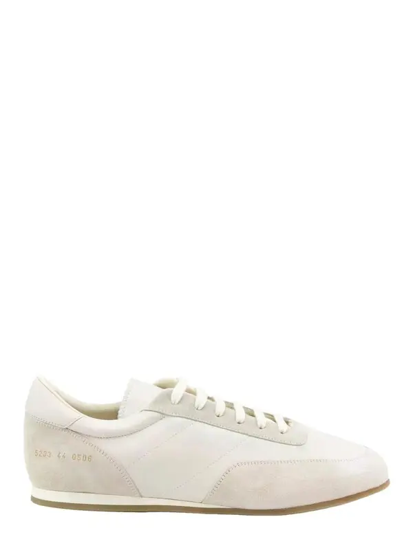 COMMON PROJECTS Leather Suede Sneakers - Neutrals