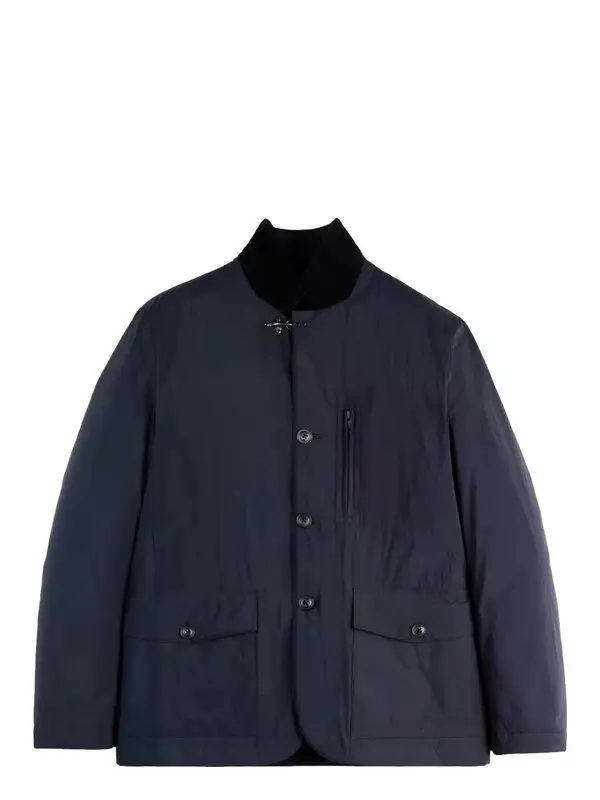 FAY Button-up Jacket - Blue