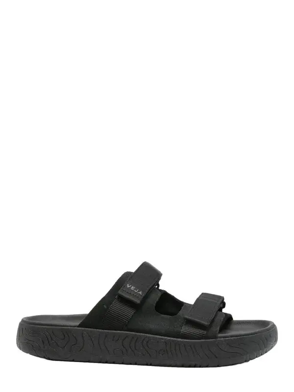 VEJA Double-strap Sandals - Black