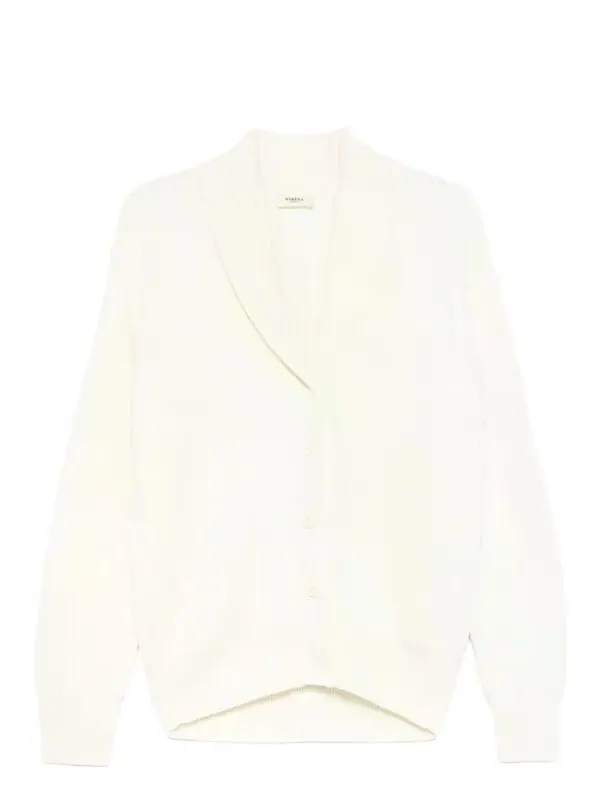 Barena Venezia Ribbed Shawl-collar Cardigan - Neutrals