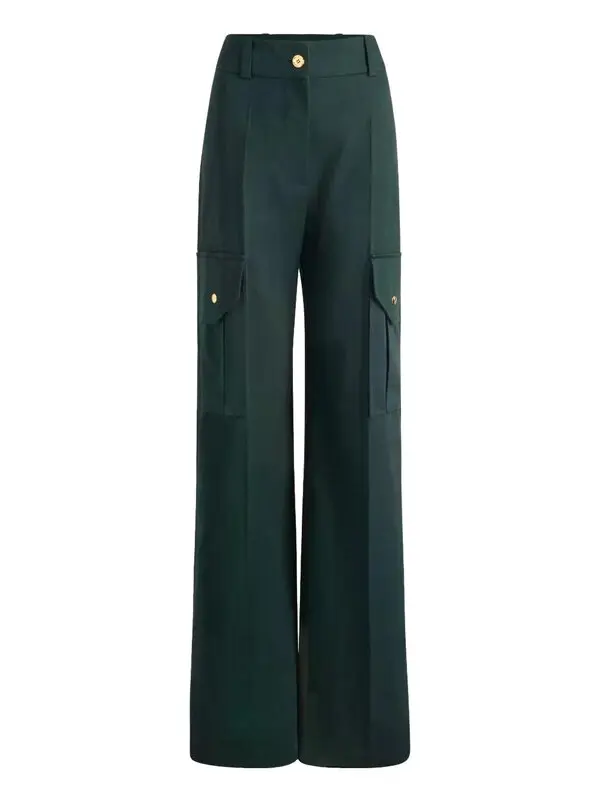 Patou Cargo Pocket Trousers - Green