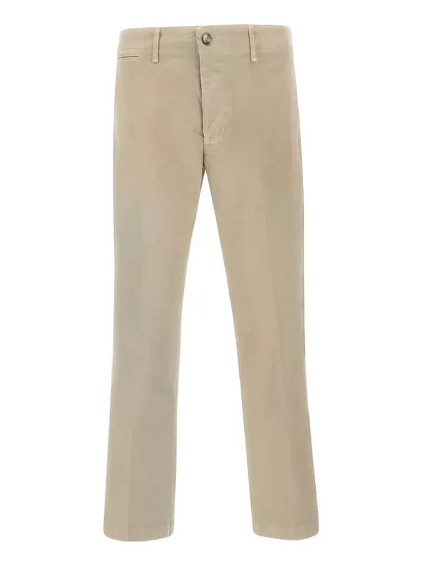 RE-HASH Herringbone-weave Chinos - Neutrals