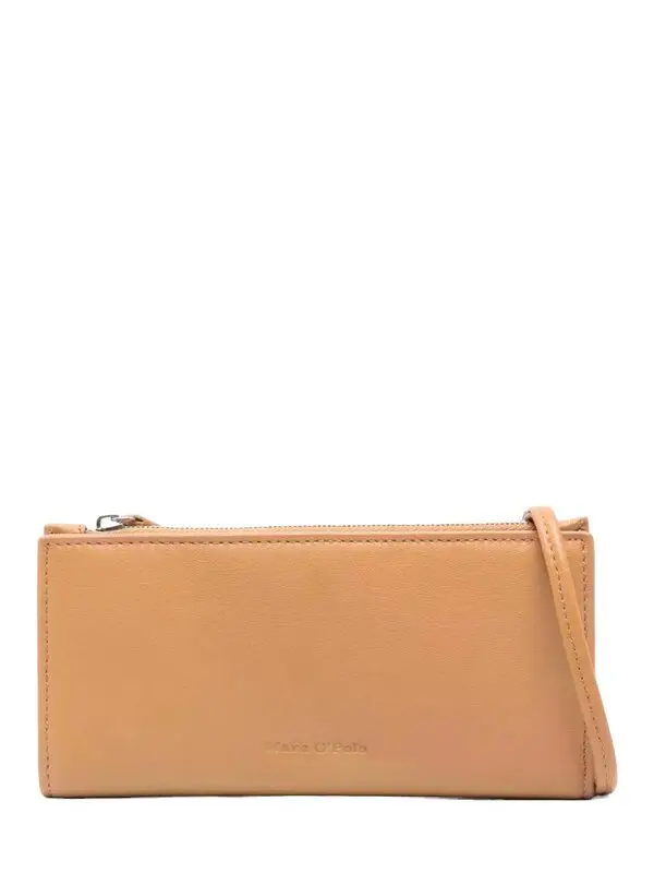 Marc O'polo Joria Lambskin Crossbody Bag - Brown
