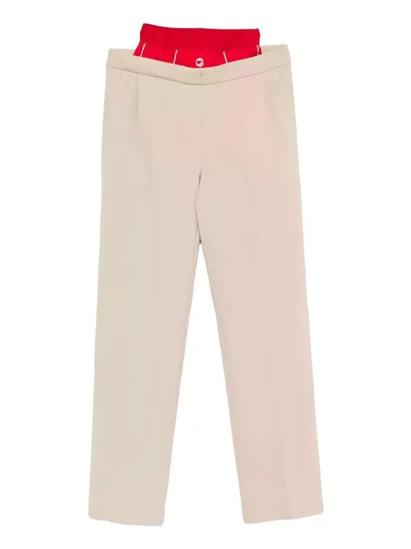 Coperni Layered Trousers - Neutrals