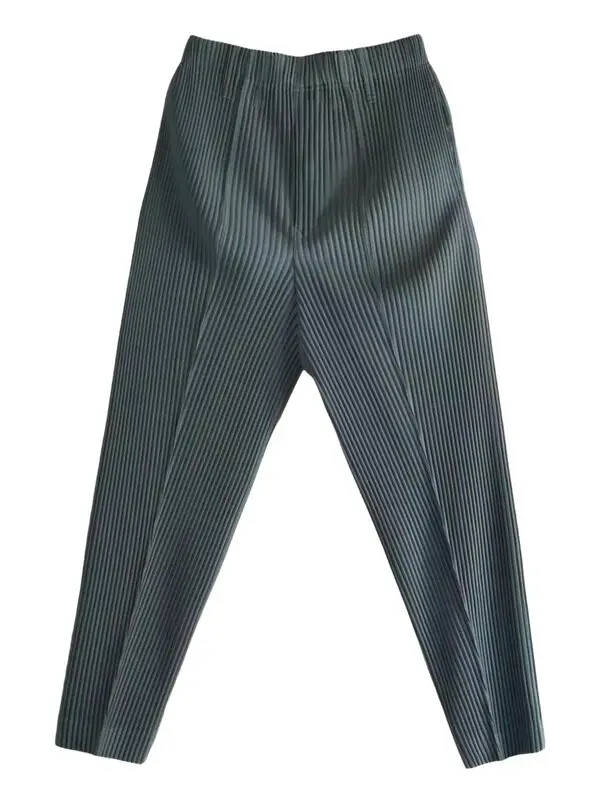 Issey Miyake Pleated Trousers - Blue