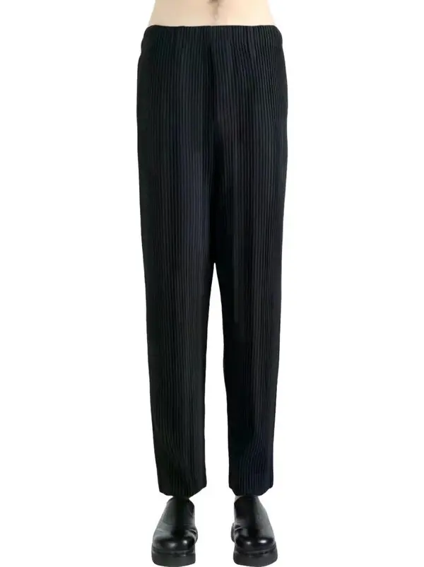 Issey Miyake Pleated Trousers - Black