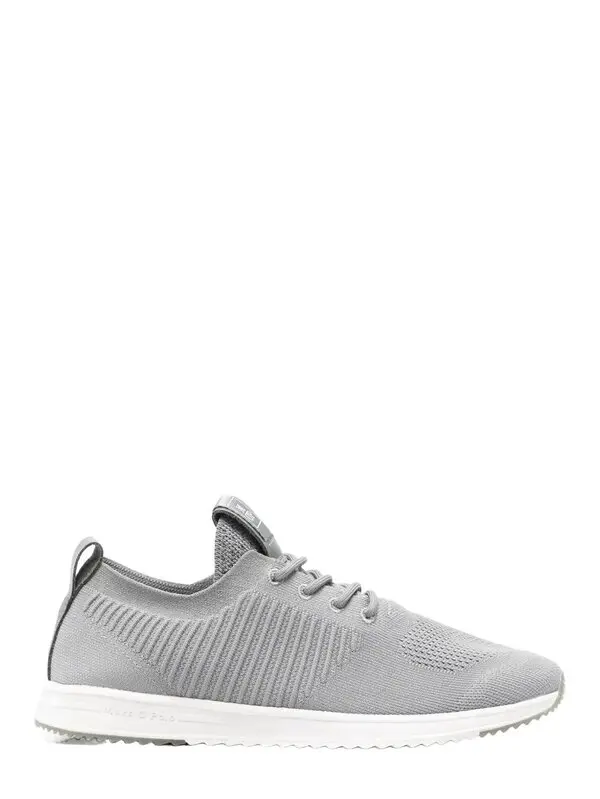 Marc O'polo Knit Ribbed Sneakers - Grey