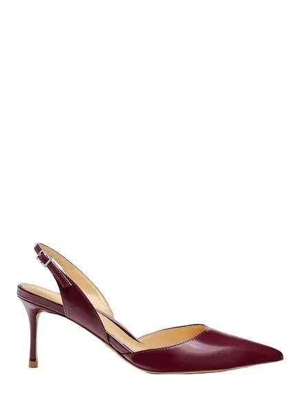 Marion Parke Classic Slingback 70 - Natural