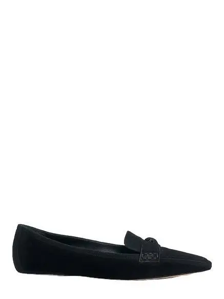Marion Parke Courtney Suede Loafer - Black