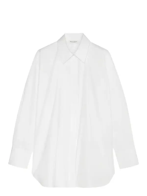 Marc O'polo Pointed-collar Shirt - White