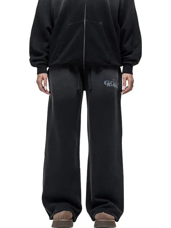 GOOD FOR NOTHING Alaska Relaxed Joggers - Black