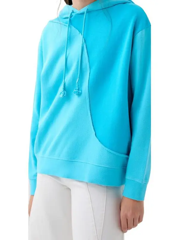 SCALPERS Waves Hoodie Sweater - Turquoise