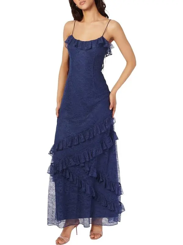 Cami Nyc Eluisa Lace Gown - Harbor
