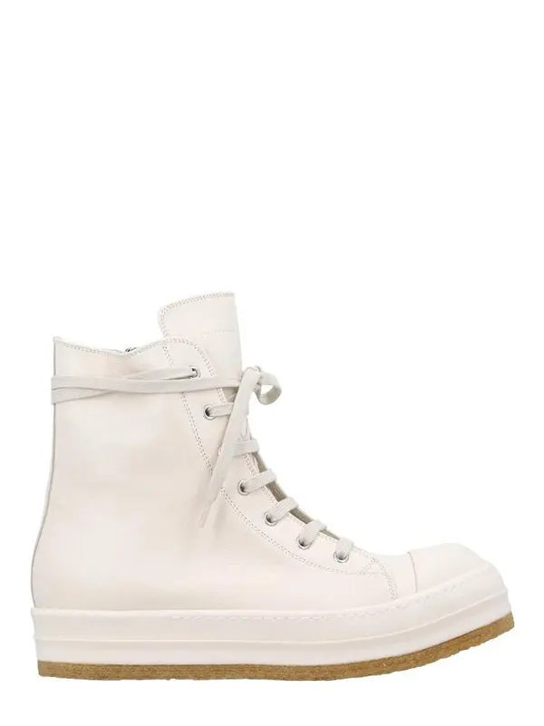 Rick Owens Creep Sneakers - Milk
