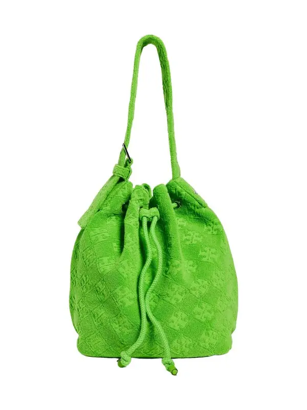 Tory Burch T Monogram Oversized Bucket Bag - Monster