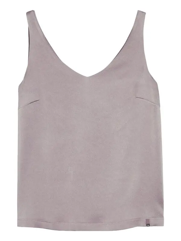 Herno Crepe De Chine Tank - Light Pink