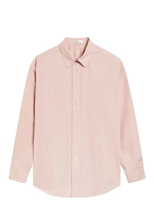 THE ROW Millerina Cotton-poplin Shirt - Pink Light