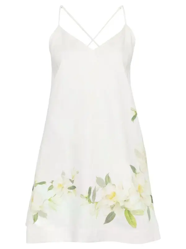 Zimmermann Harmony Swing Dress - Neutrals