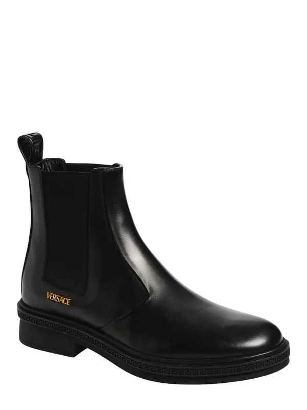 Versace Chelsea Boots - Black