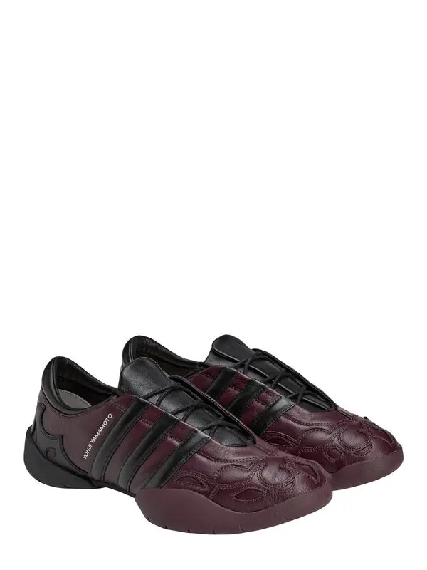 Y3 Gender Inclusive Regu Sneakers - Black/shadow Maroon