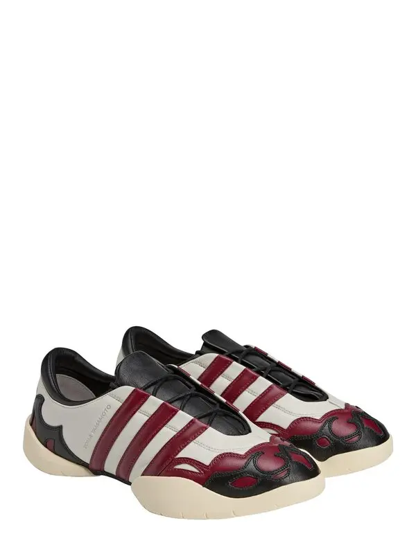 Y3 Gender Inclusive Regu Sneakers - Orbit Grey/burgundy/black