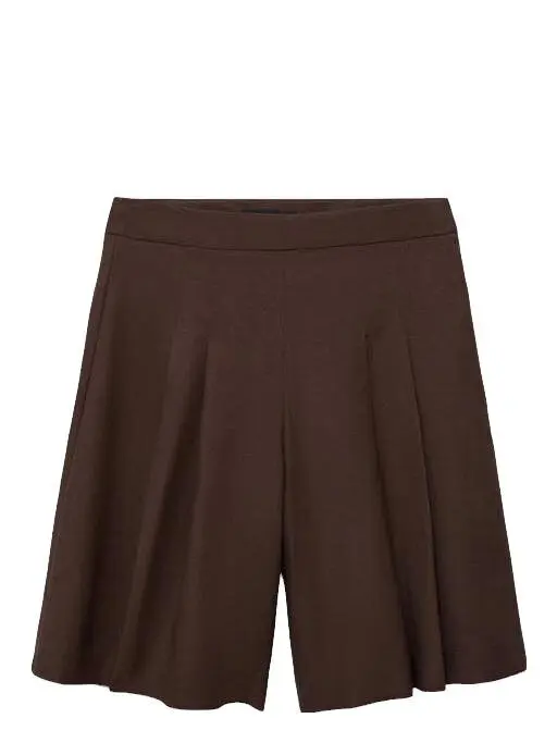 Mango Bermuda Shorts - Chocolate
