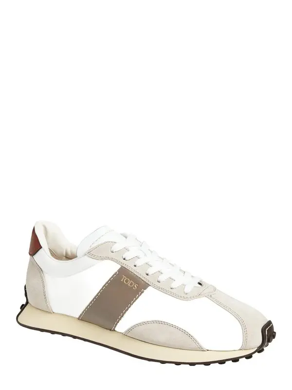 TOD'S Sportivo Active Colorblock Sneakers - Mastice/argilla/bruciato