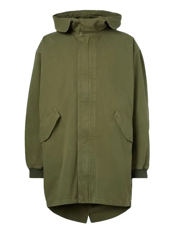 THE ROW Kemet Cotton Parka - Green