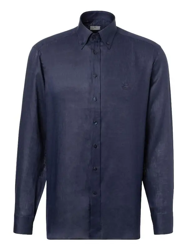 Etro Linen Shirt - Blue