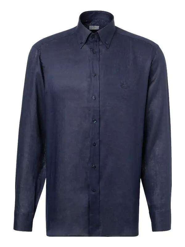 Etro Linen Shirt - Blue