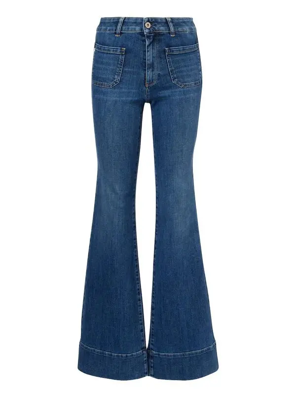 Ag Vicky Flared Jeans - Blue