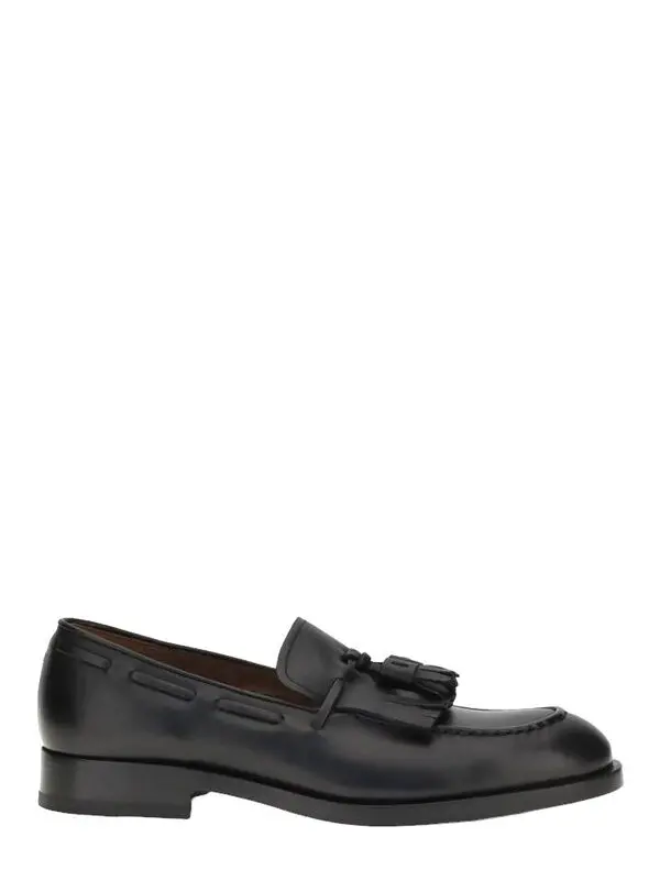 Fratelli Rossetti Leather Loafers - Black