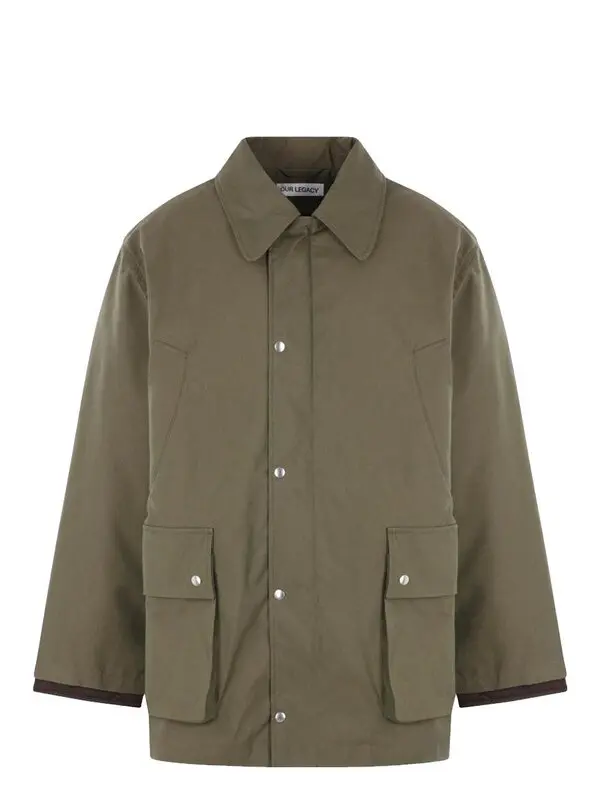 Our Legacy Technical Panama Jacket - Pine Green