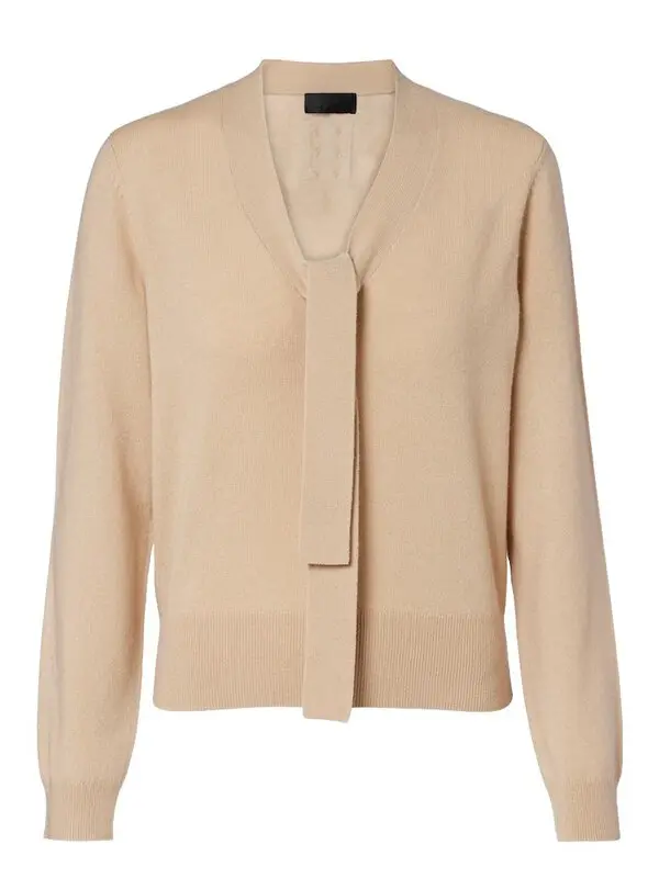 NILI LOTAN Genesis Cashmere Sweater - Beige