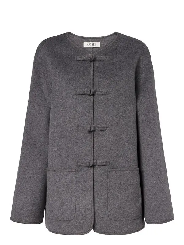 RÓHE Wool And Cashmere Jacket - Grey