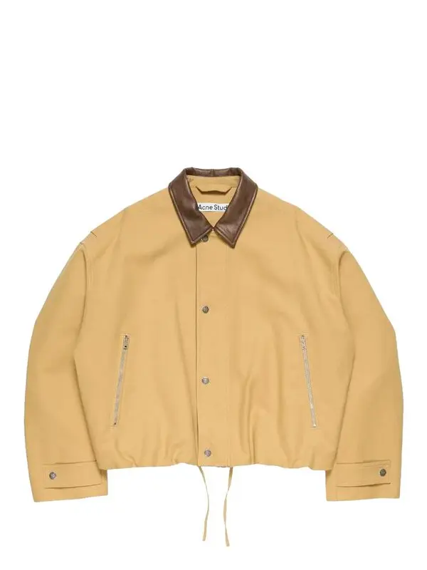 Acne Studios Jacket Rw-mn-outw000022 - Sand Beige