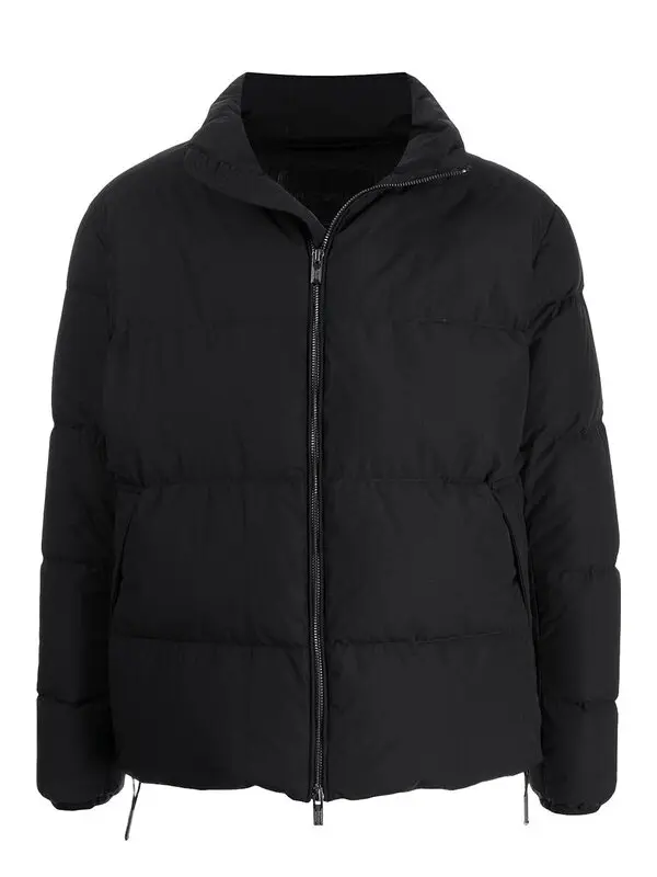 Emporio Armani Nylon Down Jacket - Black
