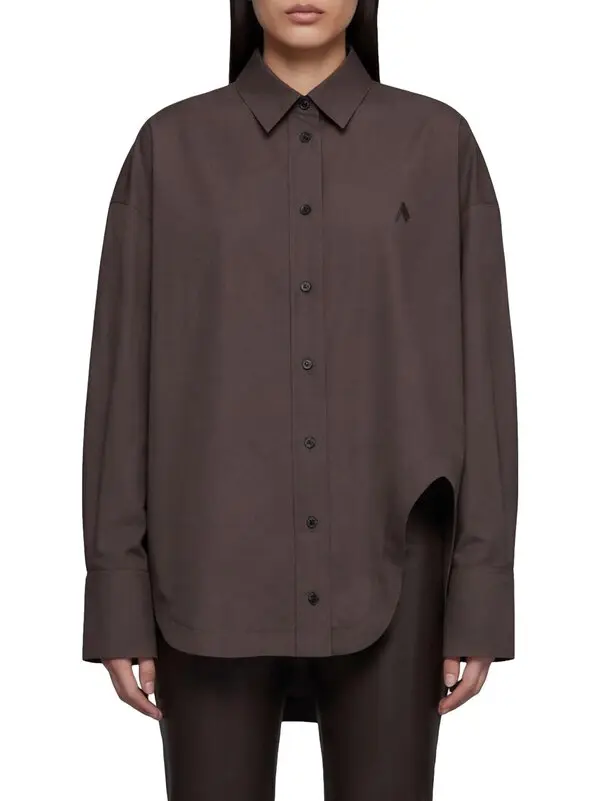 Attico Shirt - Brown