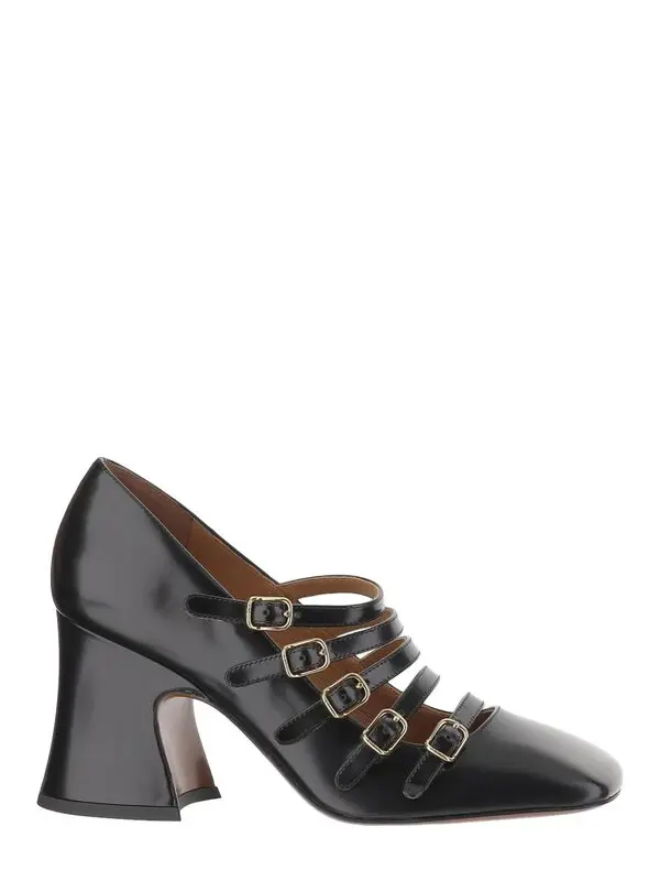 Chloé Pumps With Buckled Straps - Black